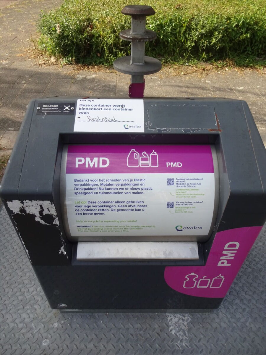 PMD-containers verdwijnen - Vlietnieuws